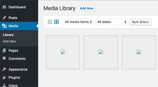 How to fix missing media library images in WordPress » Chkserv UK Web ...